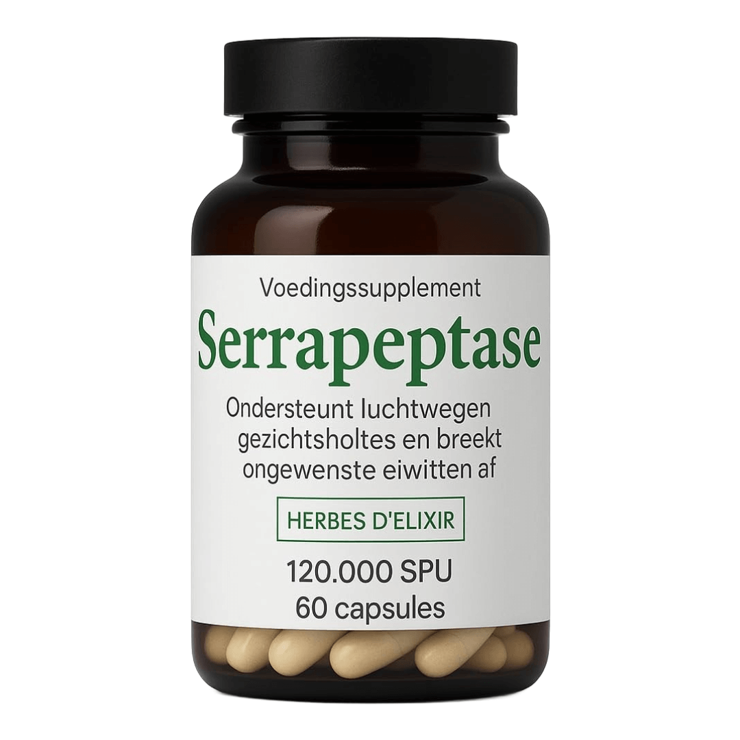 Serrapeptase 60 capsules – 120.000 spu – Ecoboerderij De Haan